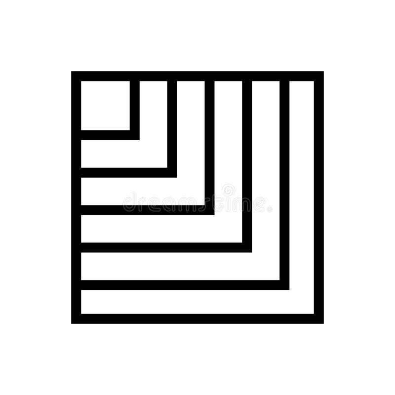 Geometric Pattern Icon Vector. Geometric Figure Illustration Sign ...