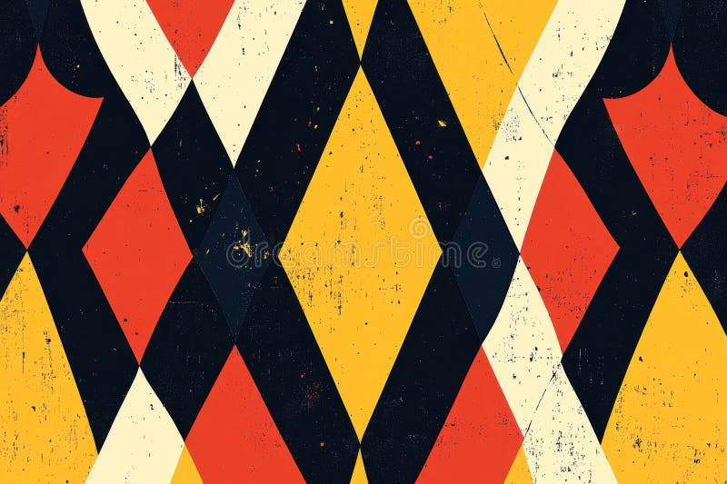 Geometric Pattern Inspired by Circus Aesthetic for Creative Design ...