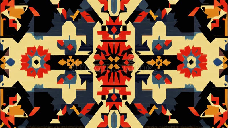 Geometric Pattern Inspired by Traditional Textiles from Various ...
