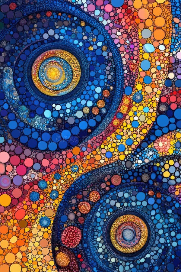 Circles Spiral Design stock image. Image of futuristic - 382193539