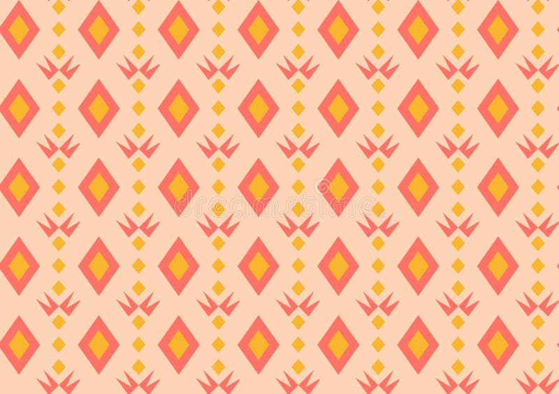 Geometric Pattern with Interlocking Shapes Stock Vector - Illustration ...