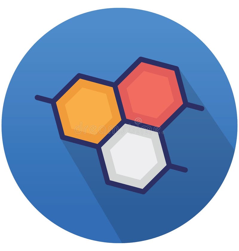 Geometric Pattern Isolated Vector Icon that Can Easily Modify or Edit ...