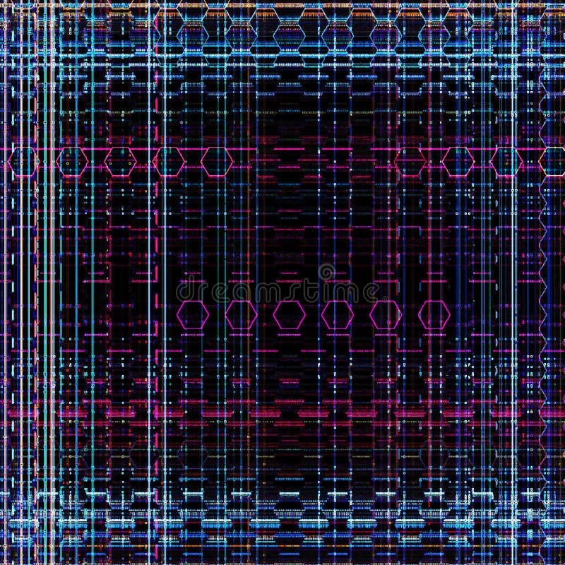 Neon Lines Pattern Stock Illustrations – 47,197 Neon Lines Pattern ...