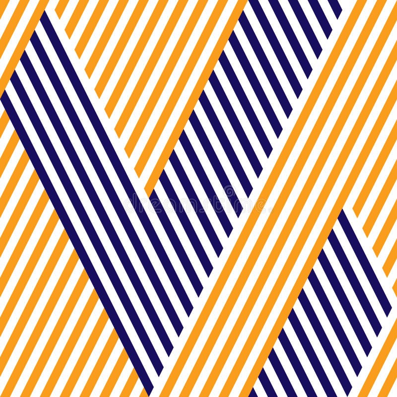 03 Geometric Pattern with Orange and Blue Lines, Modern Stylish Image ...