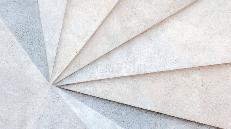 A Geometric Pattern of Overlapping Triangles in Varying Shades of Beige ...