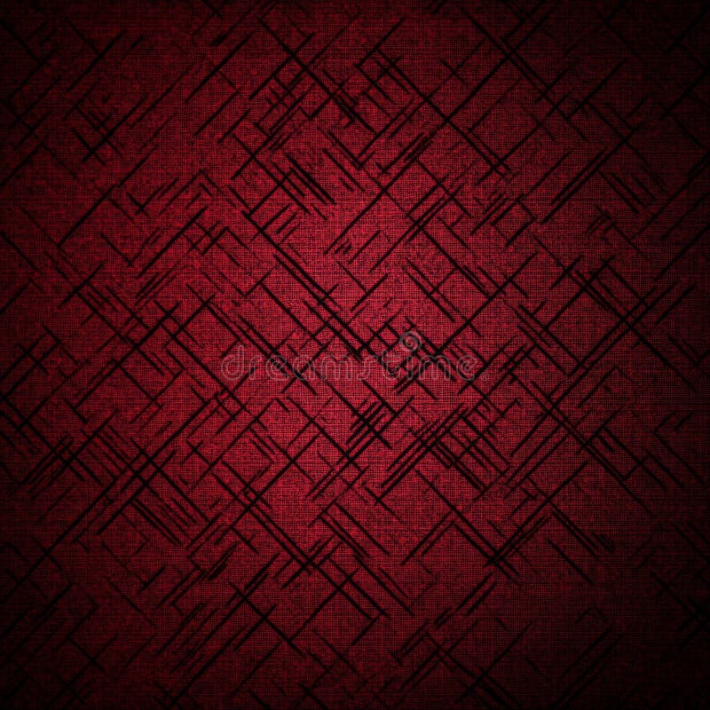Geometric Pattern on Red Fabric with Black Lines Stock Photo - Image of ...