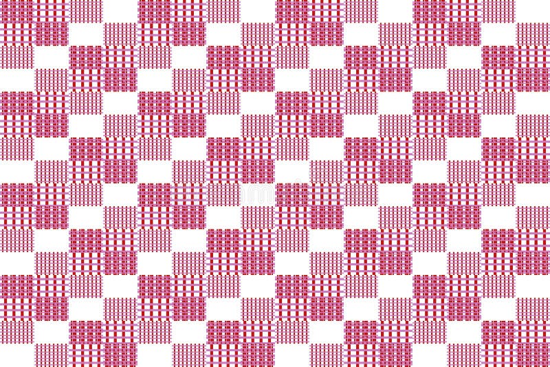 Geometric Pattern Seamless Checkered Square White Pastel Pink Stock ...