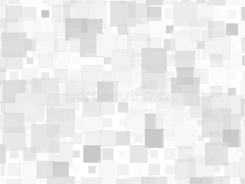 Geometric Pattern with Squares of Different Scale. Different Shades of ...