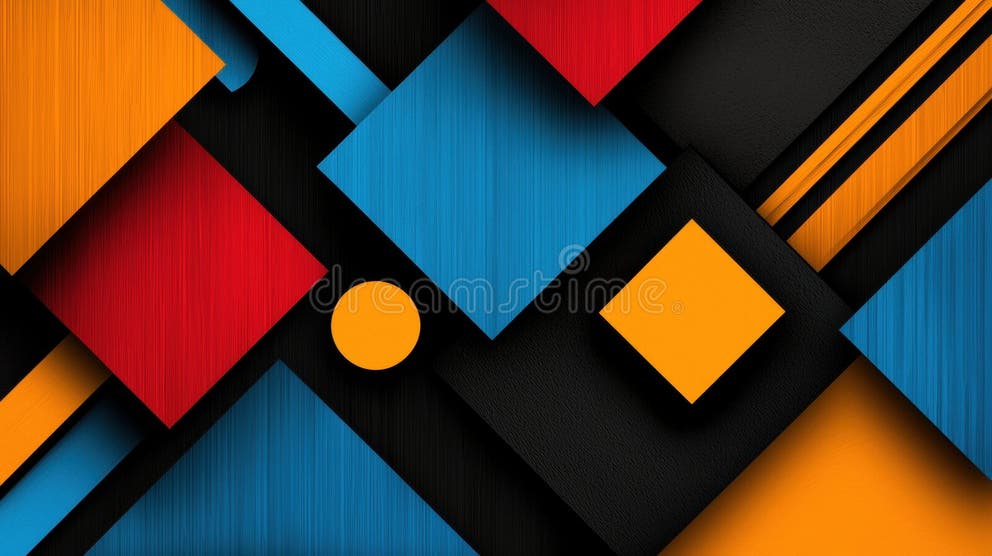 A Geometric Pattern of Squares, Rectangles, and Triangles in Various ...