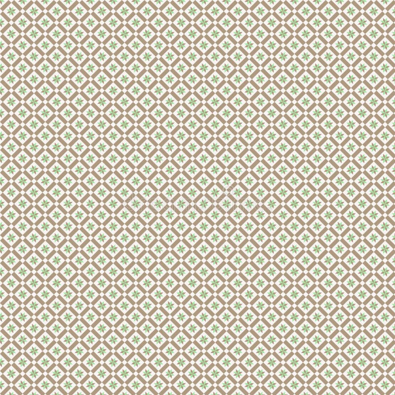 Geometric Pattern with Stars Composition Lineal Design Stock ...