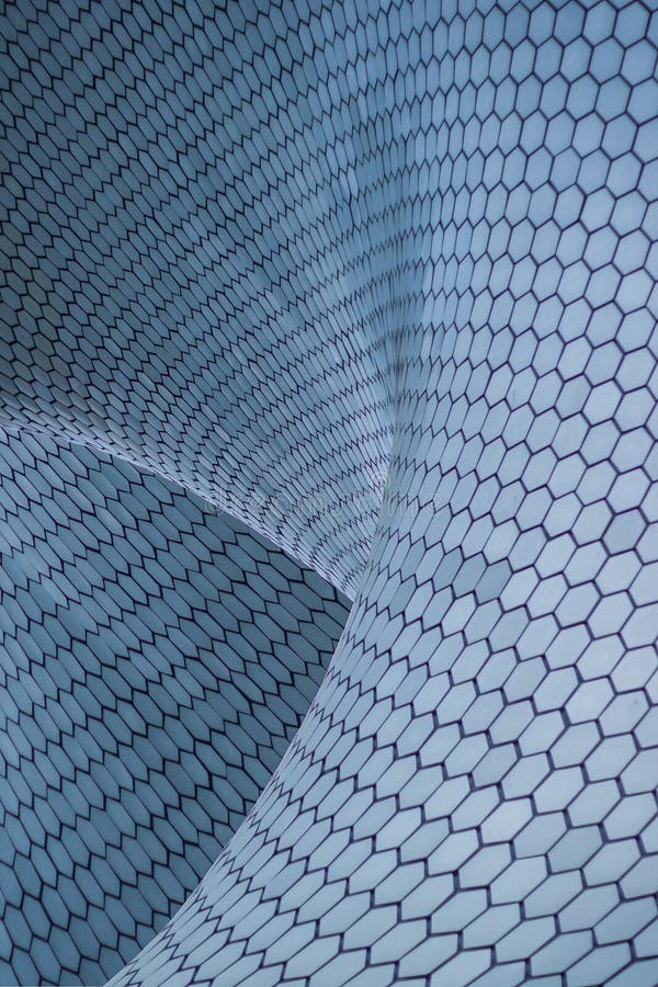 Geometric Pattern Structure of the Museum Soumaya in Mexico City ...
