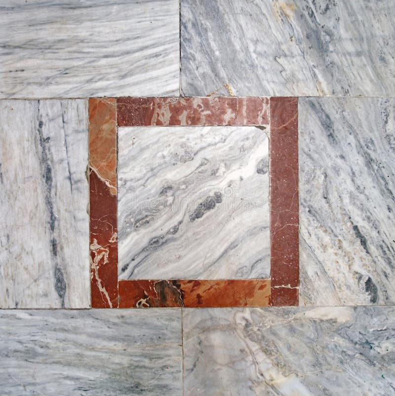 Old Geometric Pattern Surface of Marble Floor Stock Photo - Image of ...