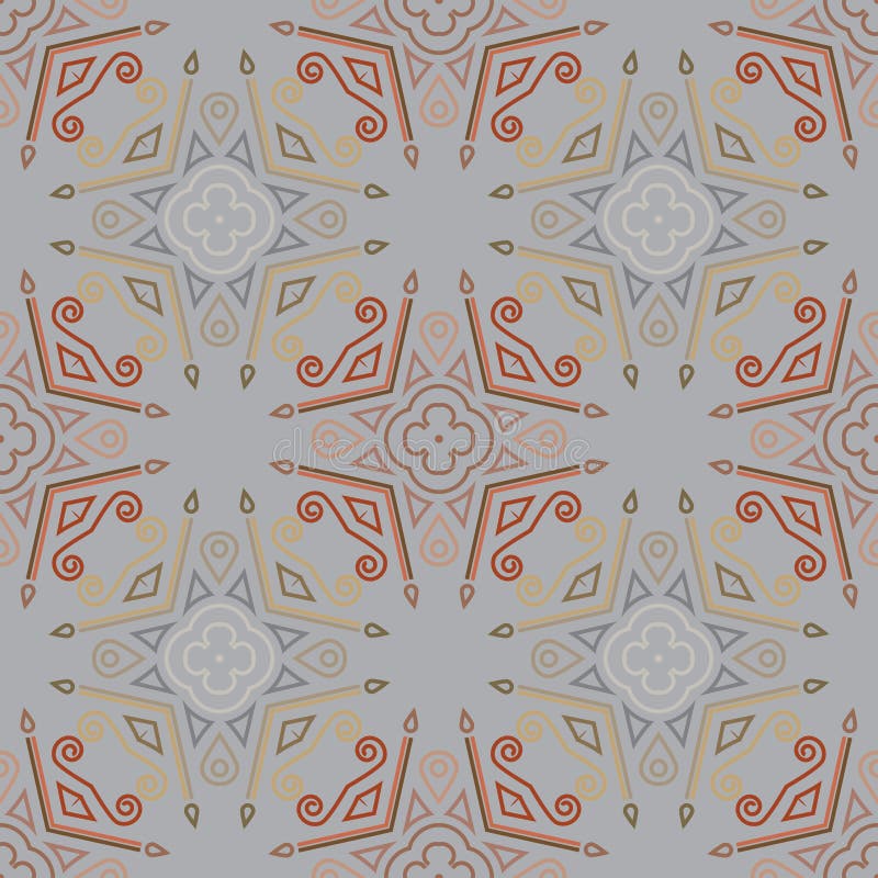 Geometric Pattern. for Textiles, Wallpaper. Vector Seamless Pattern ...