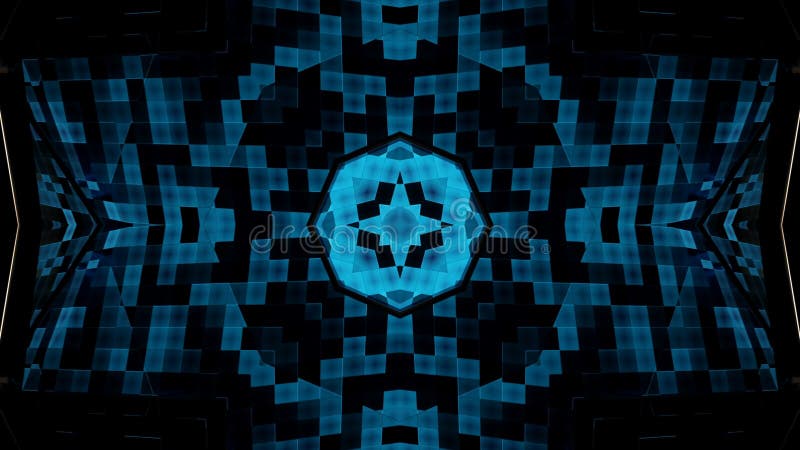 Geometric Pattern with Transforming Shapes Formed by Small Tiles ...