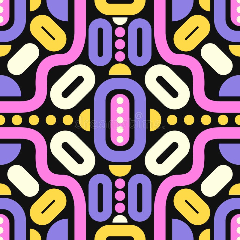 Geometric pattern stock vector. Illustration of local - 291886950