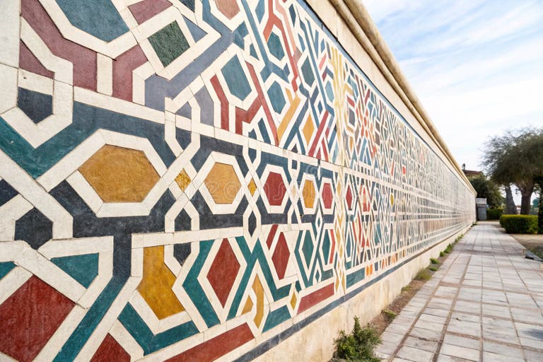 Geometric Pattern Wall Art Texture Abstract Background Stock ...