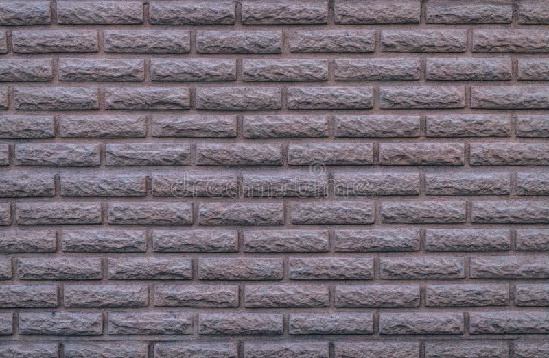 Geometric Pattern on the Wall in the Shape of an Old Brick Stock Image ...