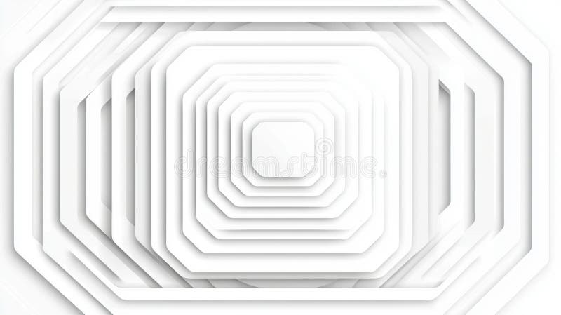 A Geometric Pattern of White Lines Forming a Square and Octagon Shapes ...