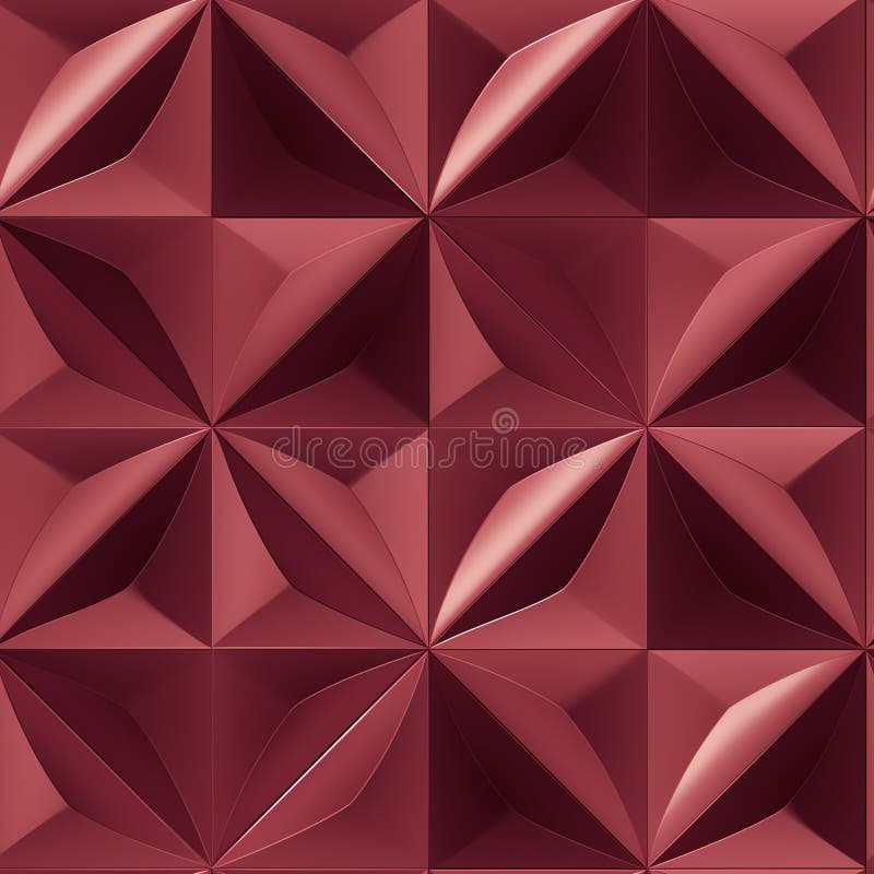 Geometric Pattern Wine Color Tile Pattern for Decoration Stock ...