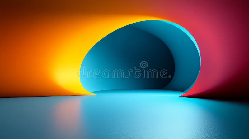 Geometric Patterns in an Abstract Background Image Designed with a ...