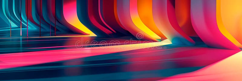 Geometric Patterns with Bold Colors and Sharp Lines, Offering a Modern ...