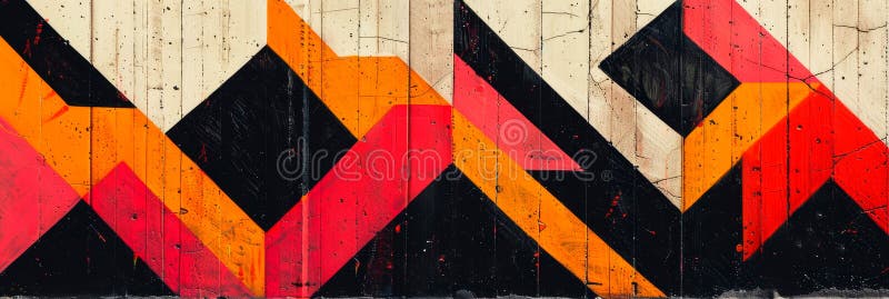 Geometric Patterns with Bold Colors and Sharp Lines, Offering a Modern ...
