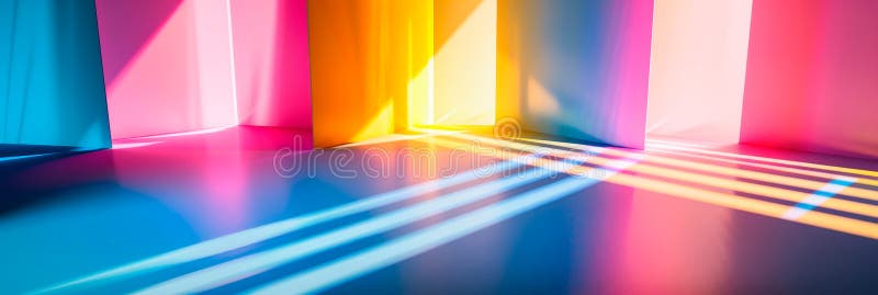 Geometric Patterns with Bold Colors and Sharp Lines, Offering a Modern ...