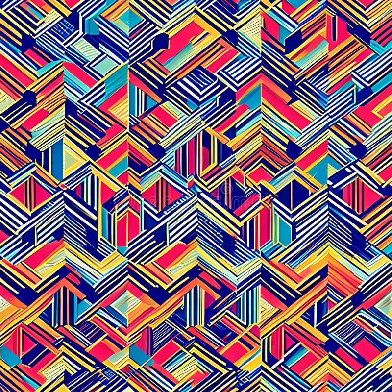 100 Geometric Patterns: a Bold and Graphic Background Featuring ...