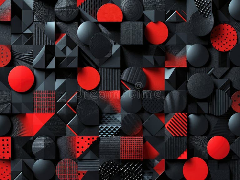 Geometric Patterns stock image. Image of abstract, generated - 376876949