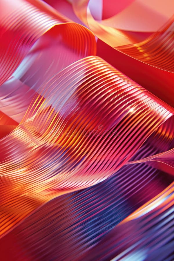 Geometric Patterns Create a Modern Elegant Overlay with Vibrant Colors ...