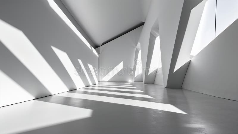 Geometric Patterns Emerge As Sunlight Streams through Angular Openings ...