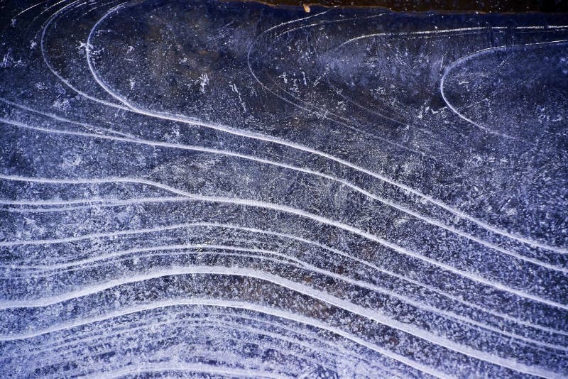 Geometric Patterns in Freezing Ice Stock Photo - Image of freezing ...