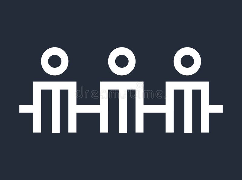 Geometric Patterns of Human Stock Illustration - Illustration of design ...