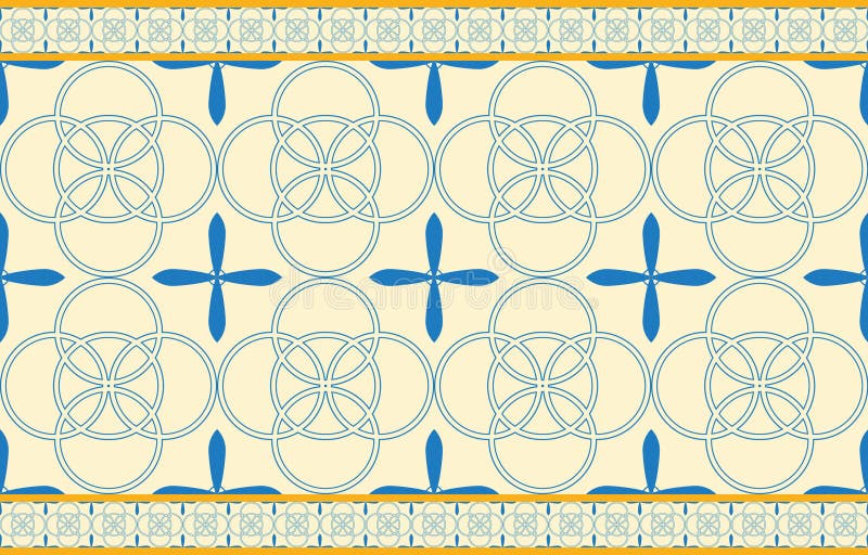 Geometric Patterns Seamless Design Classic Vector File Stock Vector ...