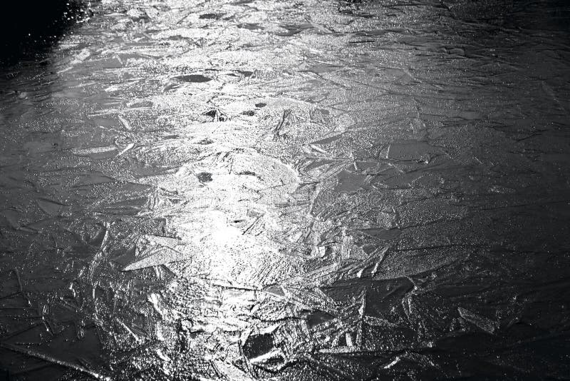 Patterns in Lake Ice stock photo. Image of surface, line - 207027390