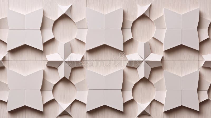 Geometric Patterns on a Wall Stock Image - Image of composition ...