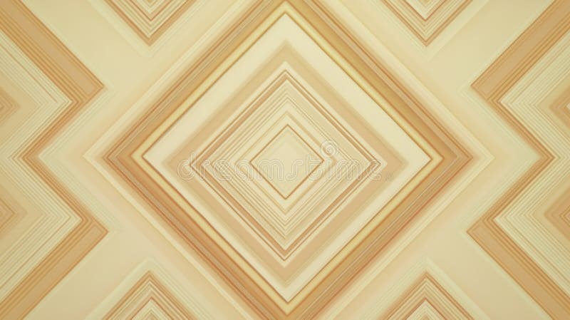 Symmetrical Peach and Peach-Striped Geometric Carpet Pattern with Lines ...