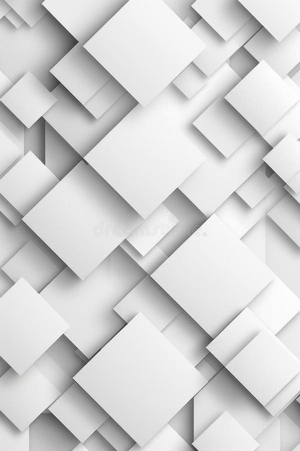 Geometric Patterns on White Background Stock Photo - Image of rectangle ...