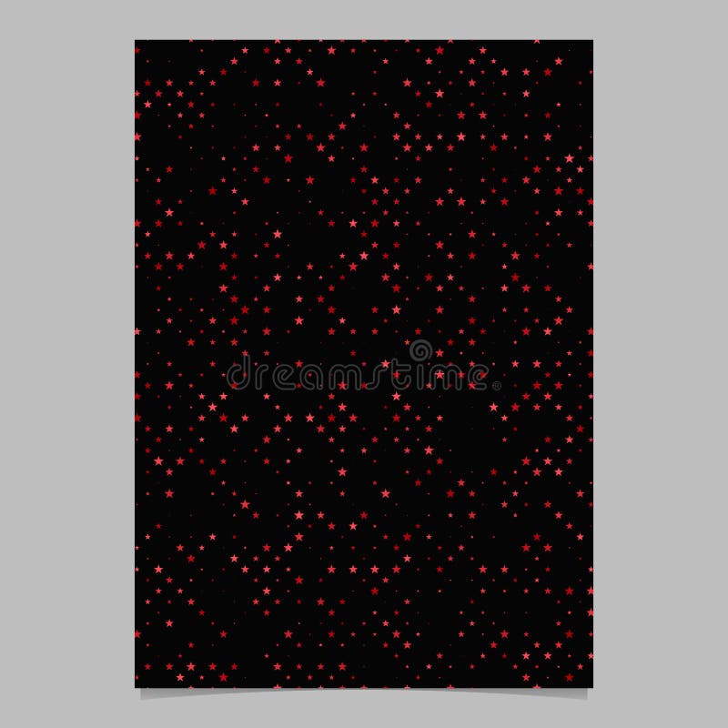 Geometric Pentagram Pattern Background Page Template - Vector Graphic ...