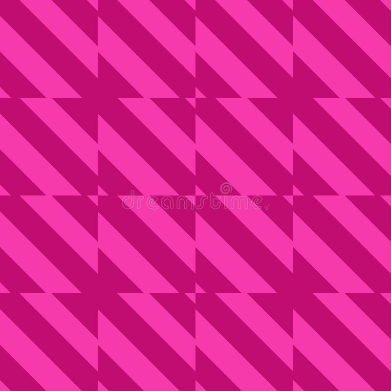 Geometric Pink Duo Color Background. Memphis Style Seamless Pattern ...