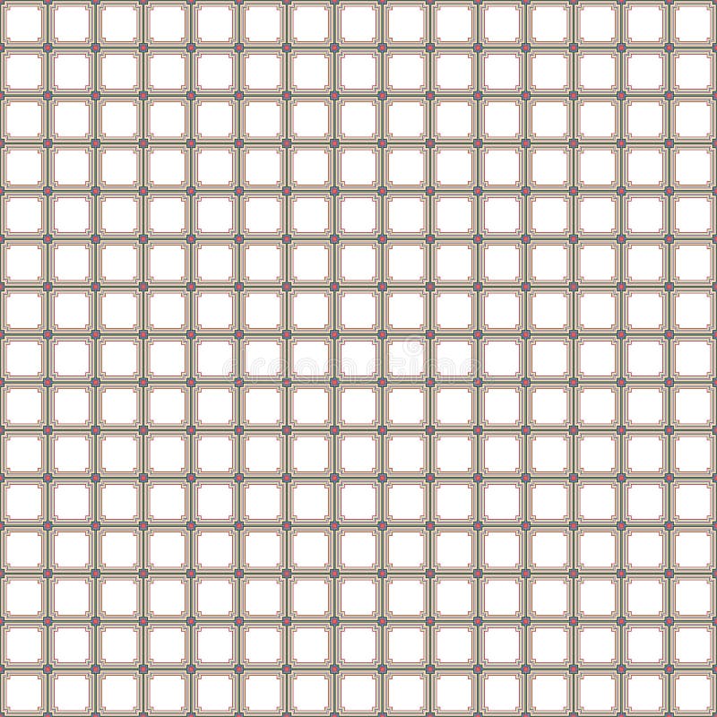 Geometric Square Flat Line Abstract Colorful Fabric Fashion Grid Mesh ...