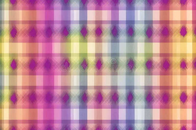 A Geometric Plaid Pattern Rendered in a Monochromatic Eye Catching ...