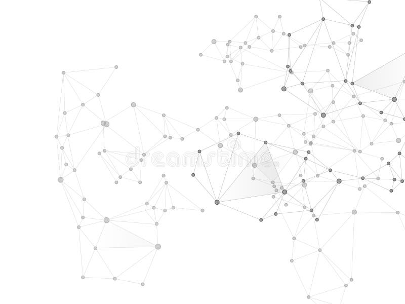 Geometric Plexus Structure Cybernetic Concept Stock Illustration Illustration Of Design