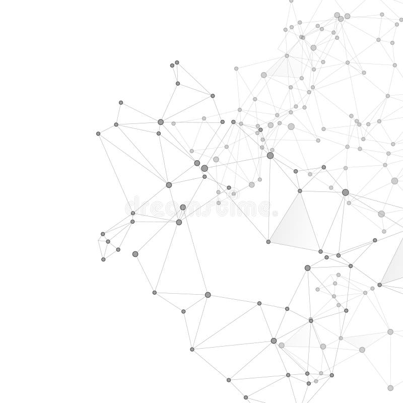 Gometric Plexus Structure Cybernetic Concept. Stock Vector ...