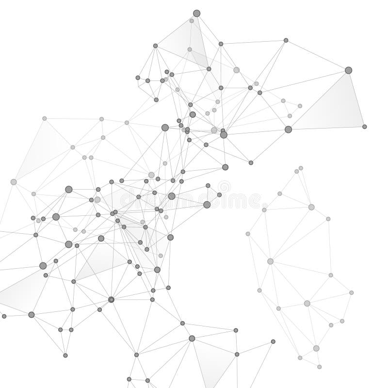 Gometric Plexus Structure Cybernetic Concept Stock Vector Illustration Of Circle Digital