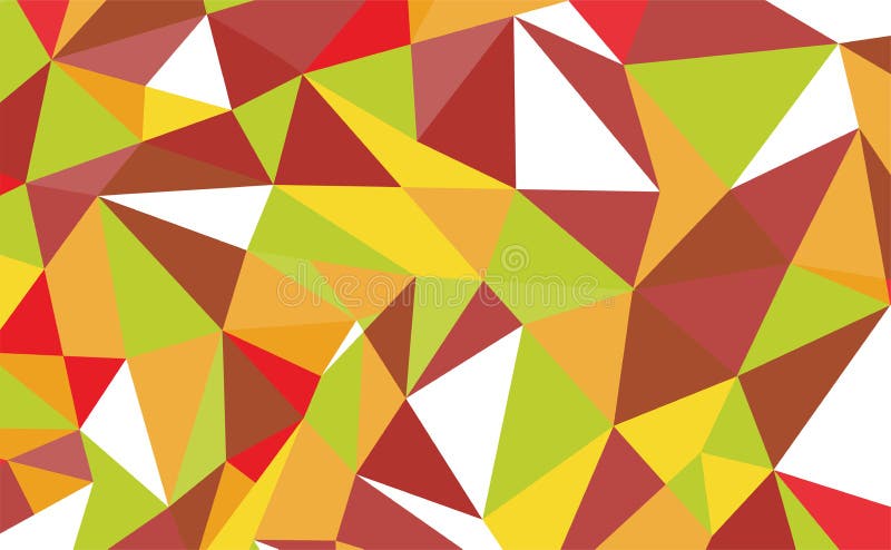 Geometric Polygon Background . Retro Triangle Background. Colorful ...
