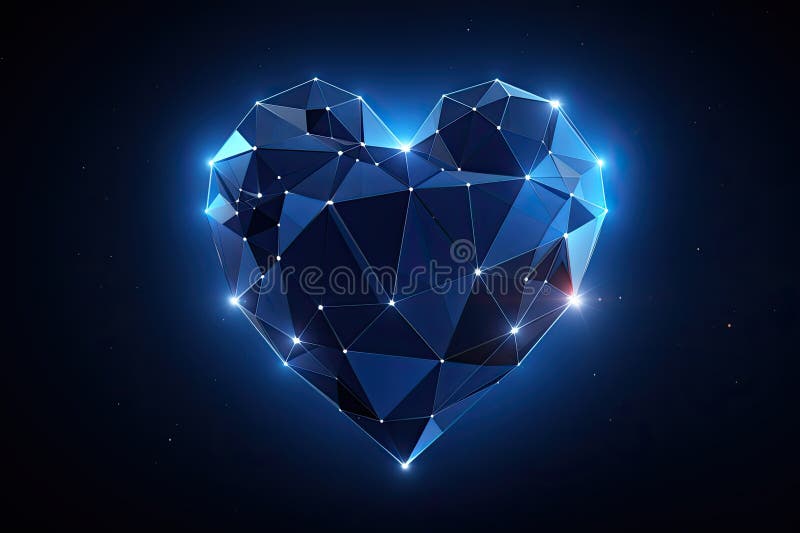 Geometric Polygonal Model of a Heart Consisting of Lines, Angles and ...