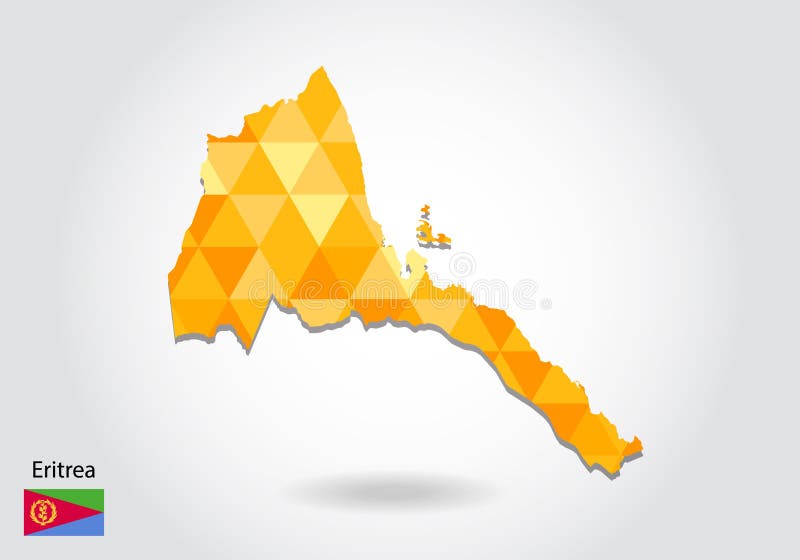 Vector Map of Eritrea, Illustration Stock Vector - Illustration of poly ... Vector Map of Eritrea, Illustration Stock Vector - Illustration of poly ...