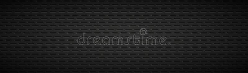 Geometric Polygons Header. Abstract Black Metallic Stainless Steel ...