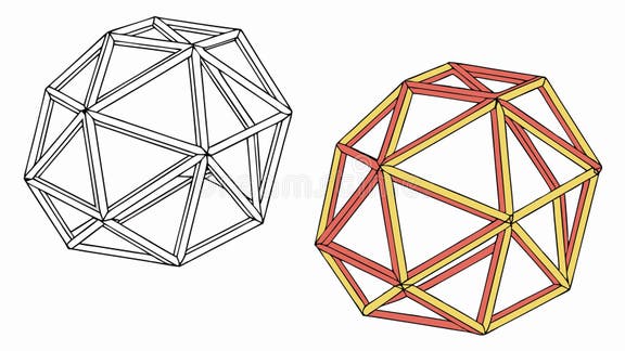 Geometric Polyhedra 3D Shapes, Abstract Mathematical Structures, Modern ...